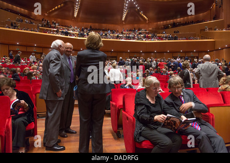 audience for a classical music concert at the Parco della Musica ...