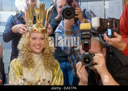 The new Nuremberg Christ Child, Franziska Handke, poses in her official ...
