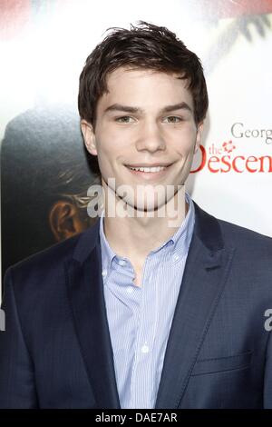NICK KRAUSE THE DESCENDANTS. LOS ANGELES PREMIERE BEVERLY HILLS LOS ...
