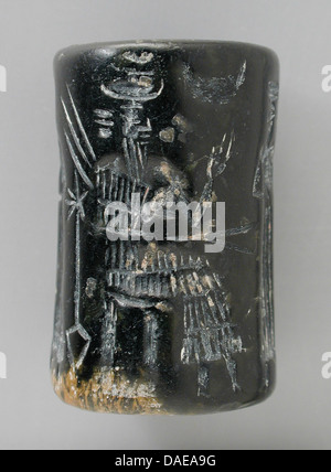 This seal impression, part of LACMA’s collection, depicts the official ...