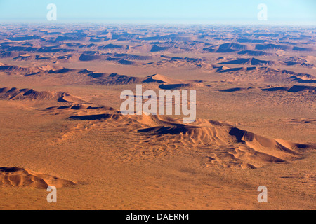 Barchan dunes of the Namib Desert Aerial photograph Stock Photo - Alamy