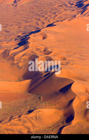 Barchan dunes of the Namib Desert Aerial photograph Stock Photo - Alamy