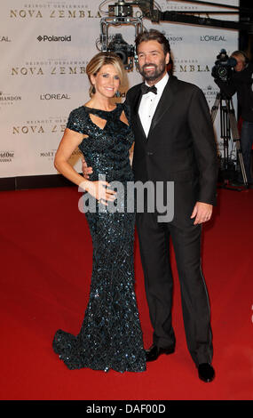 Director Reinout Oerlemans and Danielle Oerlemans attending the 3D ...