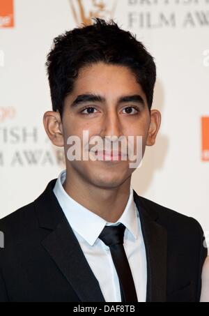 British actor Dev Patel poses on the red carpet at the opening of the ...
