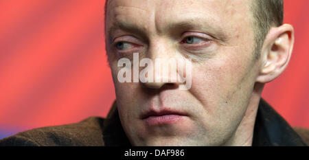 Russian actor Vitaly Kishchenko attends the press conference of the ...