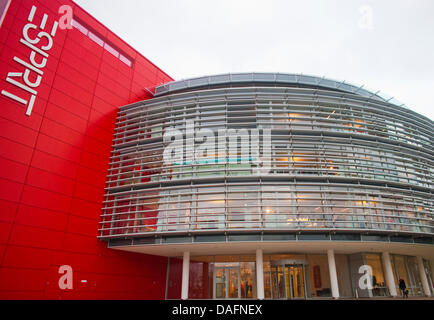 The headquarters of the clothing company Esprit are pictured in ...