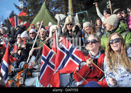 Norway fans cheer during the World Cup Group I soccer match between ...
