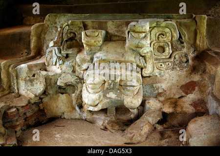 Tabasco state, México, Comalcalco, The Olmec-Mayan ruins, built with ...