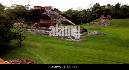 Tabasco state, México, Comalcalco, The Olmec-Mayan ruins, built with ...