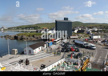 Port Ellen pier Islay Scotland July 2013 Stock Photo - Alamy