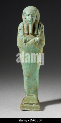 This shabti is an ancient Egyptian funerary figurine. It was used as ...