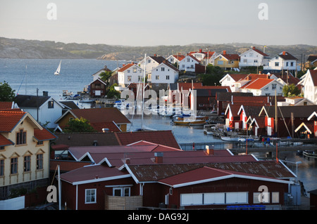 Gullholmen Island. Bohuslan archipelago. West Sweden Stock Photo - Alamy