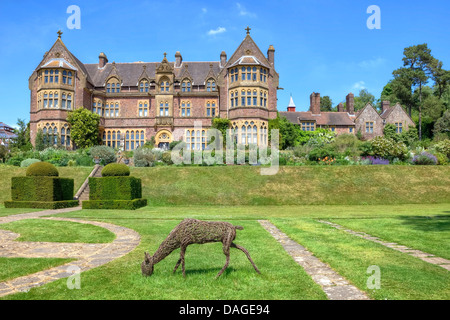 Knightshayes Court. Victorian country house near Tiverton, Devon ...
