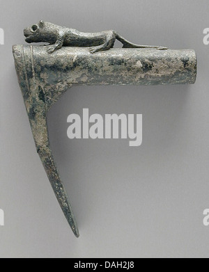 This adze-head, an ancient tool used in woodworking, is part of LACMA's ...