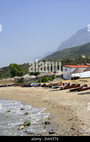 Guzelyali beach Karsiyaka Lapta Kyrenia North Cyprus Stock Photo - Alamy