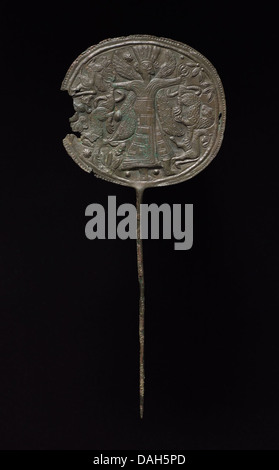 This disc-headed pin, part of LACMA's collection, showcases the fine ...