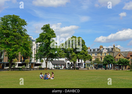The Green, Hersham, Surrey, England, United Kingdom Stock Photo - Alamy