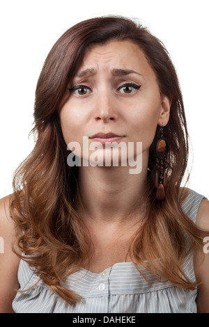 Image of a young emotional business woman isolated over grey wall ...