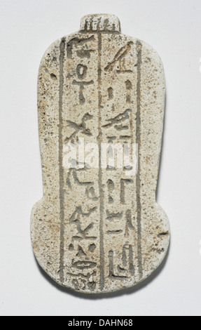 This Egyptian artifact features a depiction of the goddess Bastet with ...