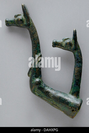 This whetstone socket is an ancient artifact designed to hold and ...