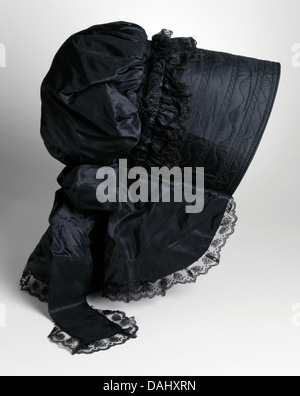 This bonnet is a part of a collection of women's accessories from a ...