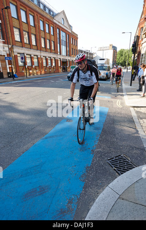 Cycle Superhighway route, London. Here the CS7 route is one of the ...