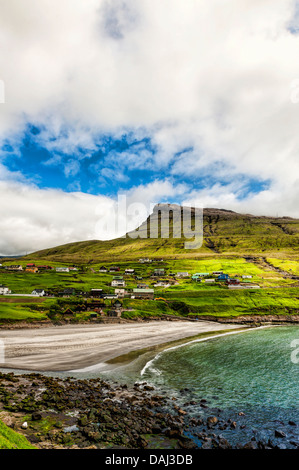 The village Leynar in the Faroe Islands Stock Photo - Alamy