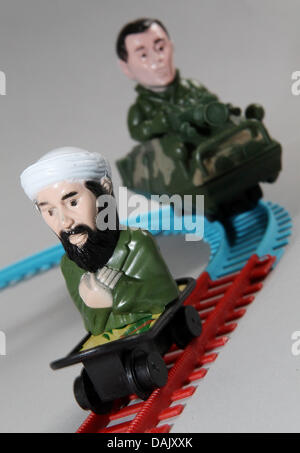 (ILLUSTRATION) An illustration dated 02 May 2011 shows the terrorist ...