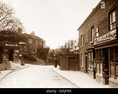 Audlem early 1900s Stock Photo - Alamy