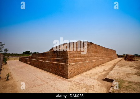 Ruins of a cave at an archaeological site, Angulimal Gufa (Pakki Kuti ...
