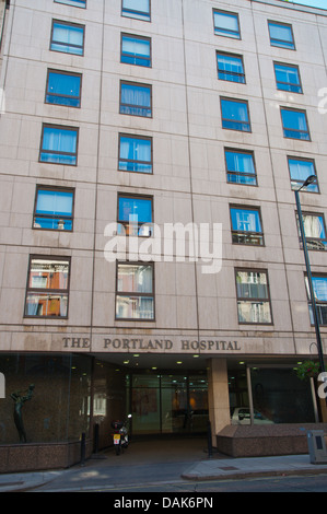 the portland hospital London England UK Stock Photo - Alamy