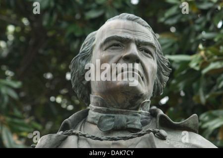 Statue of President Andrew Johnson Stock Photo - Alamy