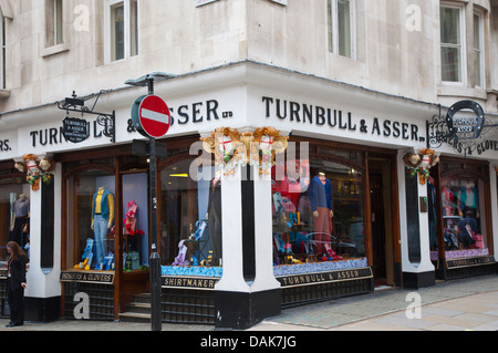 Turnbull & Asser Men's Clothing Shop In Jermyn Street, St James's ...