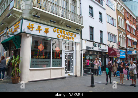Gerrard street Chinatown central London England Britain UK Europe Stock ...