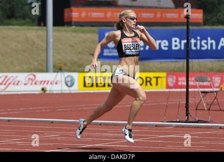 Meghan Beesley 400m Hurdles Stock Photo - Alamy