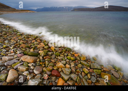 beach, seaside, the beach, seashore, pebbles, norwegian, shingle, rocks ...