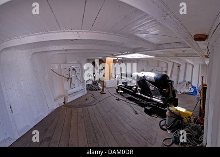 Forecastle of a ship Stock Photo - Alamy