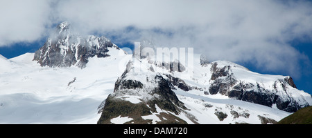 The Col de la Seigne on the Tour de Mont Blanc Stock Photo - Alamy
