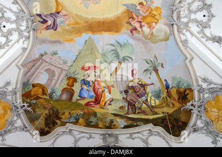 St Nicholas church in Spalt, Germany, Bavaria Franconia Stock Photo - Alamy