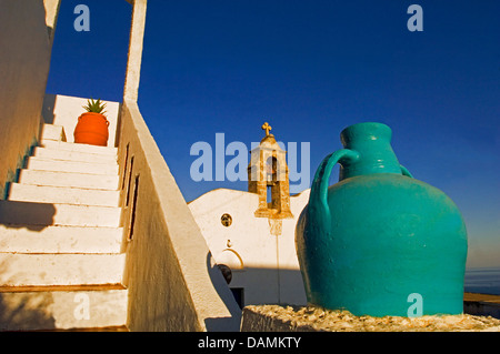 GREEK, CRETE ISLAND, IMBROS, CHURCH IN THE LITTLE VILLAGE OF IMBROS IN ...