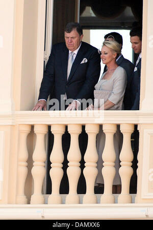 Princess of Monaco Charlene Lynette and Prince Albert II is the ...
