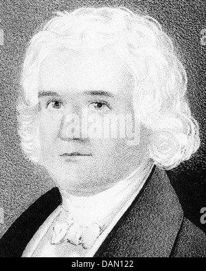 Vintage portrait of George M Dallas Stock Photo - Alamy