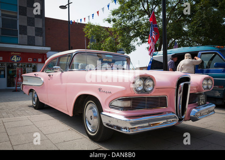 Edsel american car at classic car show Stock Photo - Alamy
