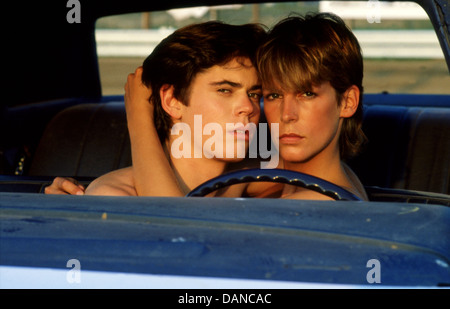 GRANDVIEW, USA (1984) C THOMAS HOWELL, JAMIE LEE CURTIS, RANDAL KLEISER ...