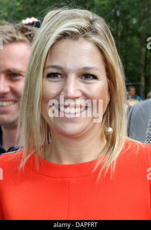 Dutch Princess Maxima (M) attends the start of the 34th Xnoizz Flevo ...