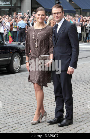Crown Prince Haakon, Prince Daniel and Crown Princess Victoria visit ...