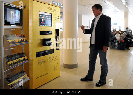 Gold to Go vending machine in Burj Khalifa in Dubai United Arab ...