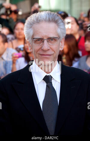Canadian director David Cronenberg attends a photo call for "A ...