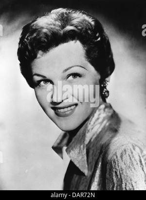 JO STAFFORD (1917-2008) US singer in a recording studio about 1968 ...