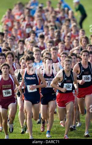 man running during a cross country race Stock Photo - Alamy